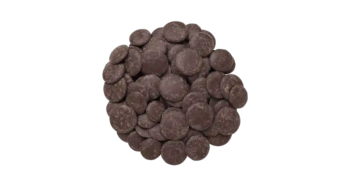 Økologiske knapper, mørk chokolade 200 g | Køb online | Aarstiderne