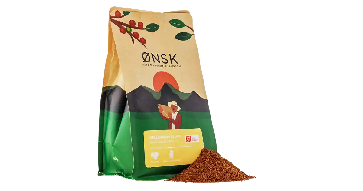 Økologisk formalet kaffe fra ØNSK, 250 g | Køb online | Aarstiderne