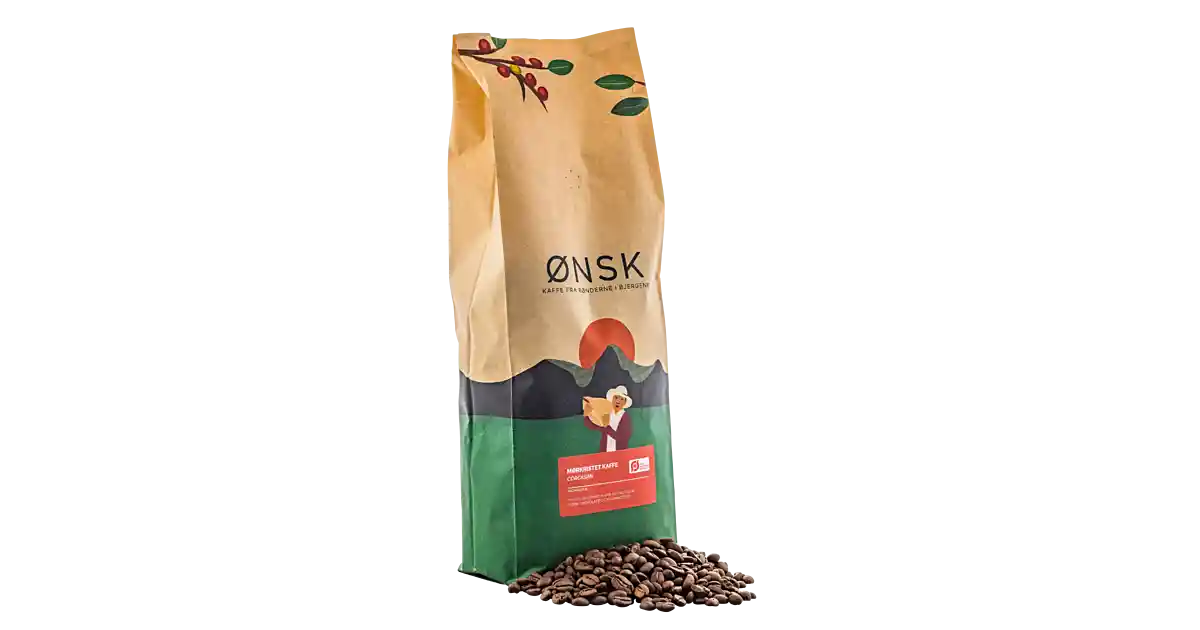 Økologisk kaffebønner fra ØNSK, 1 kg | Køb online | Aarstiderne