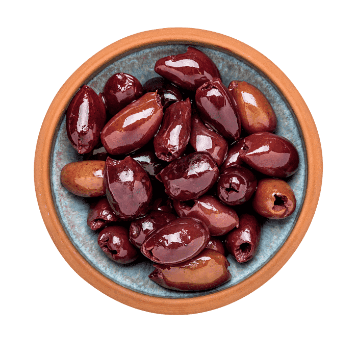 Økologiske Kalamata oliven, 2 x 100 g | Køb online | Aarstiderne