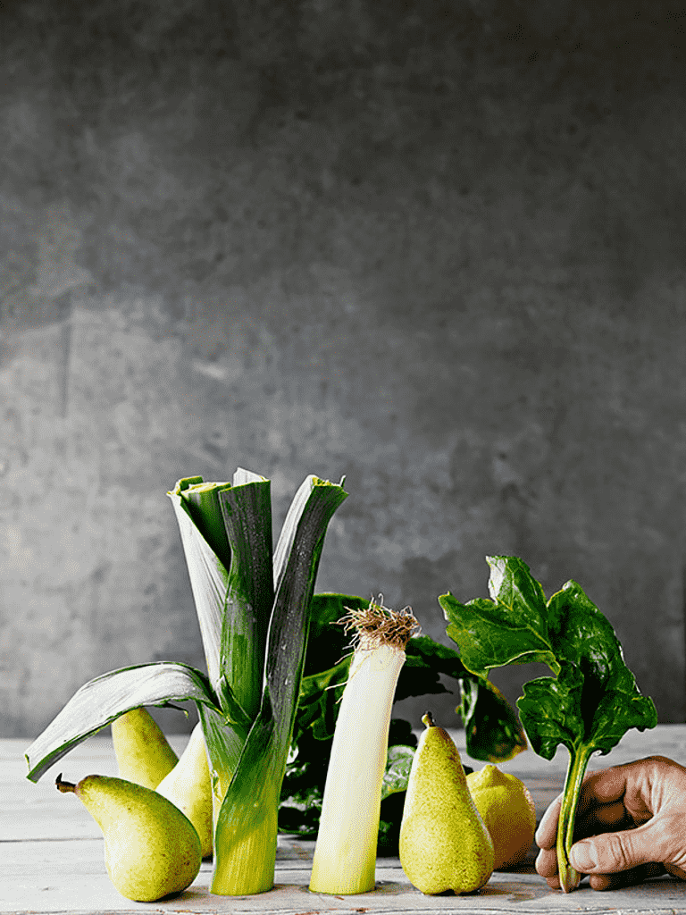 Porre og pære - opskrift fra Aarstiderne